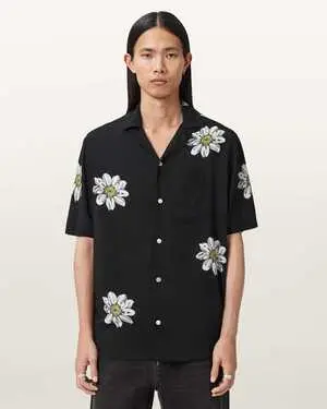 ALLSAINTS Petal Short Sleeve Shirt