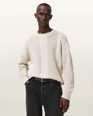 Allsaints Off The Shoulder Sweaters For Men