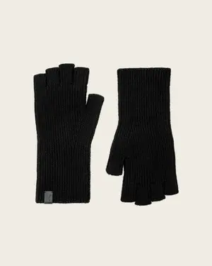 ALLSAINTS Iggy Fingerless Gloves - Black