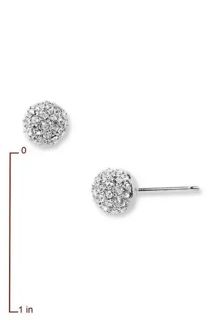 Nadri Pavé Stud Earrings