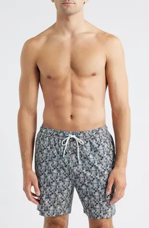 Tommy Bahama Printed Swim Trunks