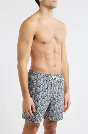 Tommy Bahama Printed Swim Trunks