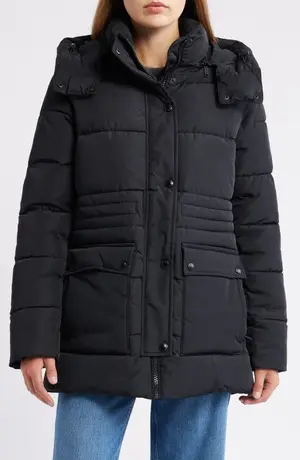 Sam Edelman Parka With Removable Hood