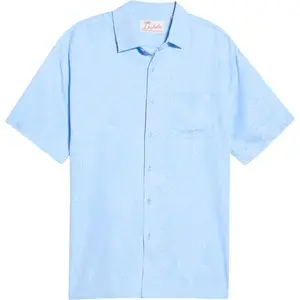 KAHALA Apana Classic Fit Jacquard Sport Shirt - Water