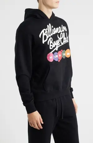 BILLIONAIRE BOYS CLUB Graphic Cotton Hoodie