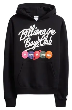 BILLIONAIRE BOYS CLUB Graphic Cotton Hoodie