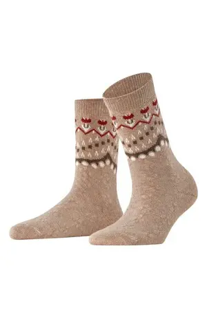 Falke Patterned Socks Hosiery For Women