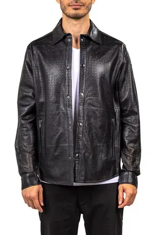 MACEOO Ascension Leather Jacket - Black