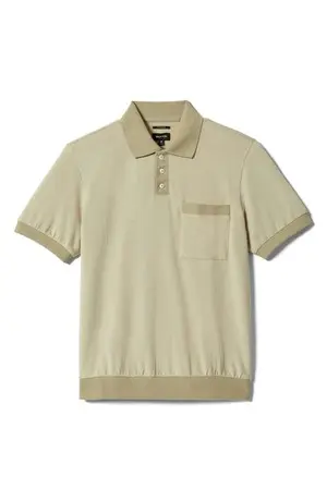 Brixton Weekend Herringbone Polo