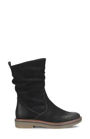 COMFORTIVA Renata Water Resistant Boots - Black Suede