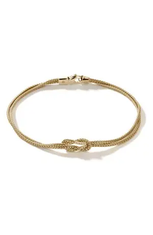 John Hardy Love Knot Bracelet - Gold