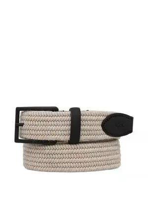Paul & Shark Braided Belt - Neutrals