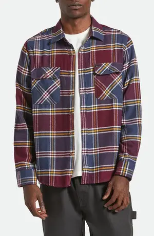 Brixton Long Sleeve Shirts For Men