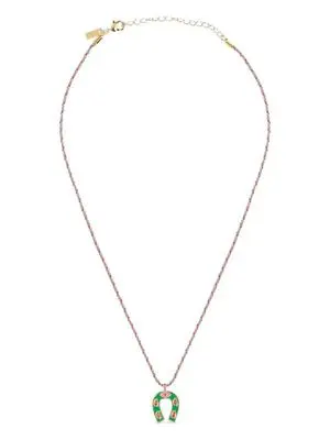 MYA BAY Horseshoe Pendant Necklace - Gold