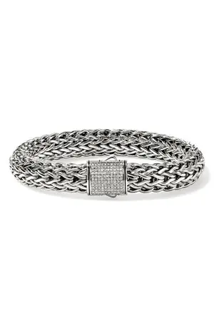 John Hardy Icon Bracelet Sterling Clasp - Silver