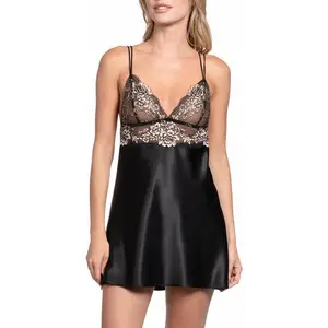 IN BLOOM BY JONQUIL Aviva Chemise - Black