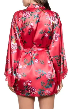IN BLOOM BY JONQUIL Phoenix Satin Robe