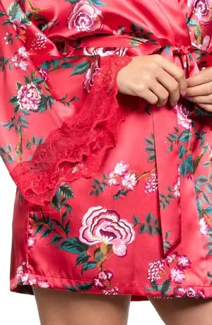 IN BLOOM BY JONQUIL Phoenix Satin Robe