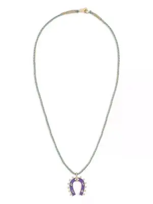 MYA BAY Horseshoe Pendant Necklace - Gold