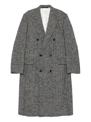 LANVIN Tailored Double-breasted Coat