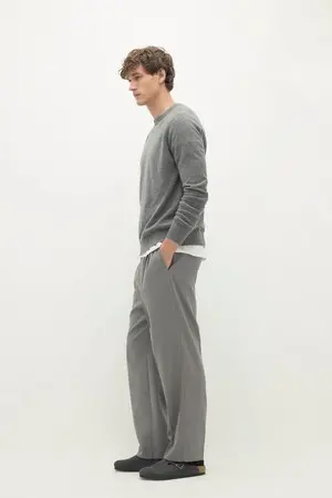 Naked Cashmere Lorenzo Cashmere Crewneck - Thunder