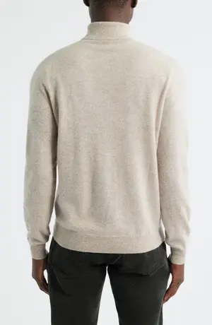 Scott Barber Cashmere Turtleneck - Sand