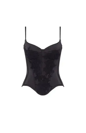 MILLA Obsidian Lace Corset