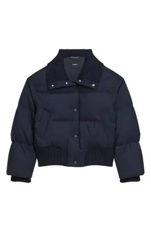 Theory Collar Puffer Jacket