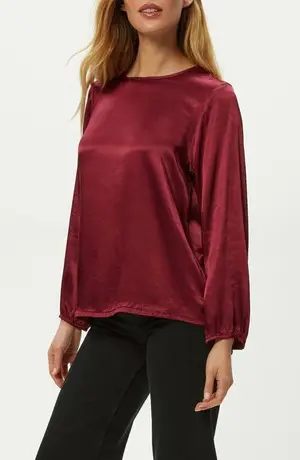 Michael Stars Lali Satin Top