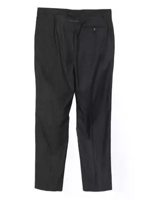 MAISON MARGIELA Tailored Pinstripe Trousers - Blue