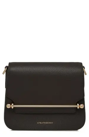 Strathberry Mini Ace Leather Crossbody Bag