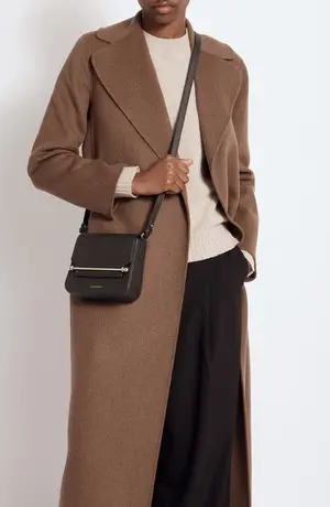 Strathberry Mini Ace Leather Crossbody Bag