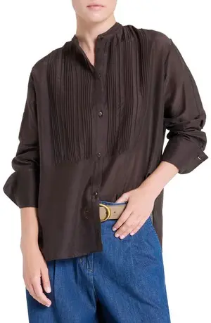 TWP Pintuck Button-up Shirt