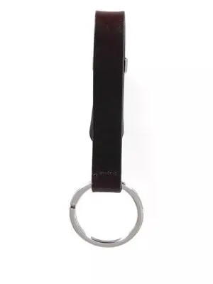 ORTIGNI Leather Keyring - Brown