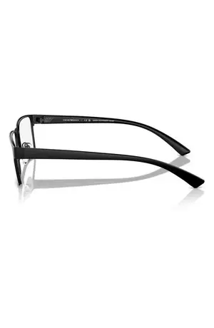 Emporio Armani 55mm Rectangular Eyeglasses