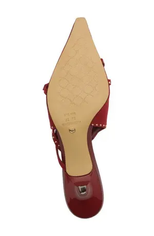AREZZO Tiana Slingback Pump - Rubi Wine