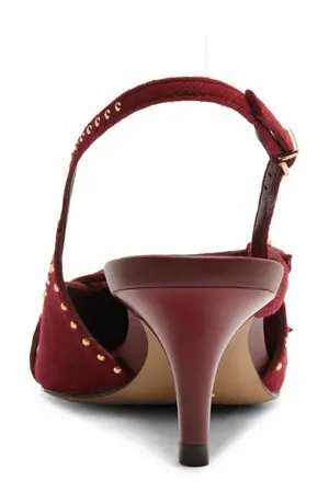 AREZZO Tiana Slingback Pump - Rubi Wine