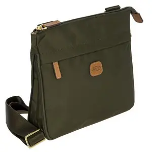 Bric'S X-travel Expandable Crossbody Bag - Olive