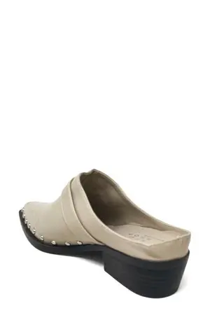 SHU SHOP Tessa Studded Mule - Bone