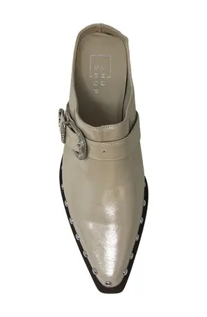 SHU SHOP Tessa Studded Mule - Bone