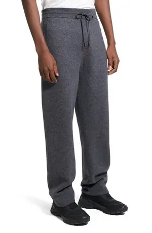 Theory Boiled Merino Wool Sweatpants