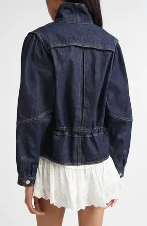Isabel Marant Dolie Denim Jacket - Blue