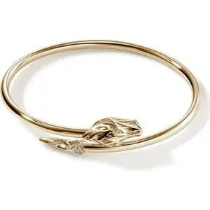 John Hardy Naga Bypass Cuff Bracelet - Gold