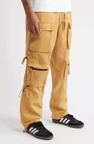 ICECREAM Big Bag Cotton Twill Cargo Pants - Apple Cinnamon