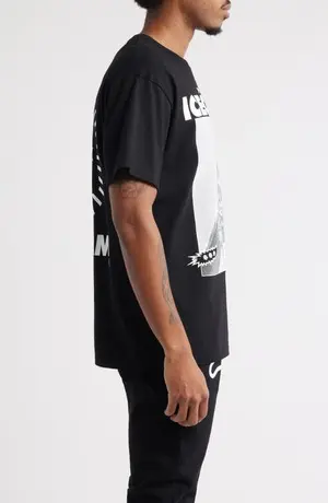 ICECREAM Sip Cotton Graphic T-shirt