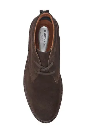 KENNETH COLE Wilhem Chukka Boot - Mocha/mocha/silver