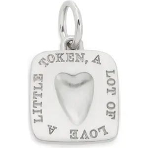 Monica Vinader Love Token Pendant - Sterling Silver