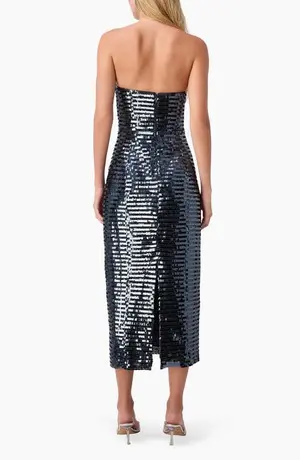 Cami Nyc Circe Sequin Strapless Dress