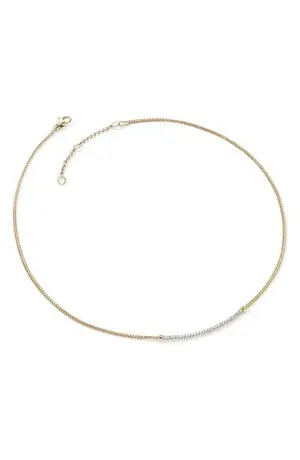 John Hardy Pavé Diamond Necklace - Gold