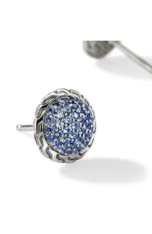 John Hardy Jh Essentials Stud Earrings - Blue Saphire